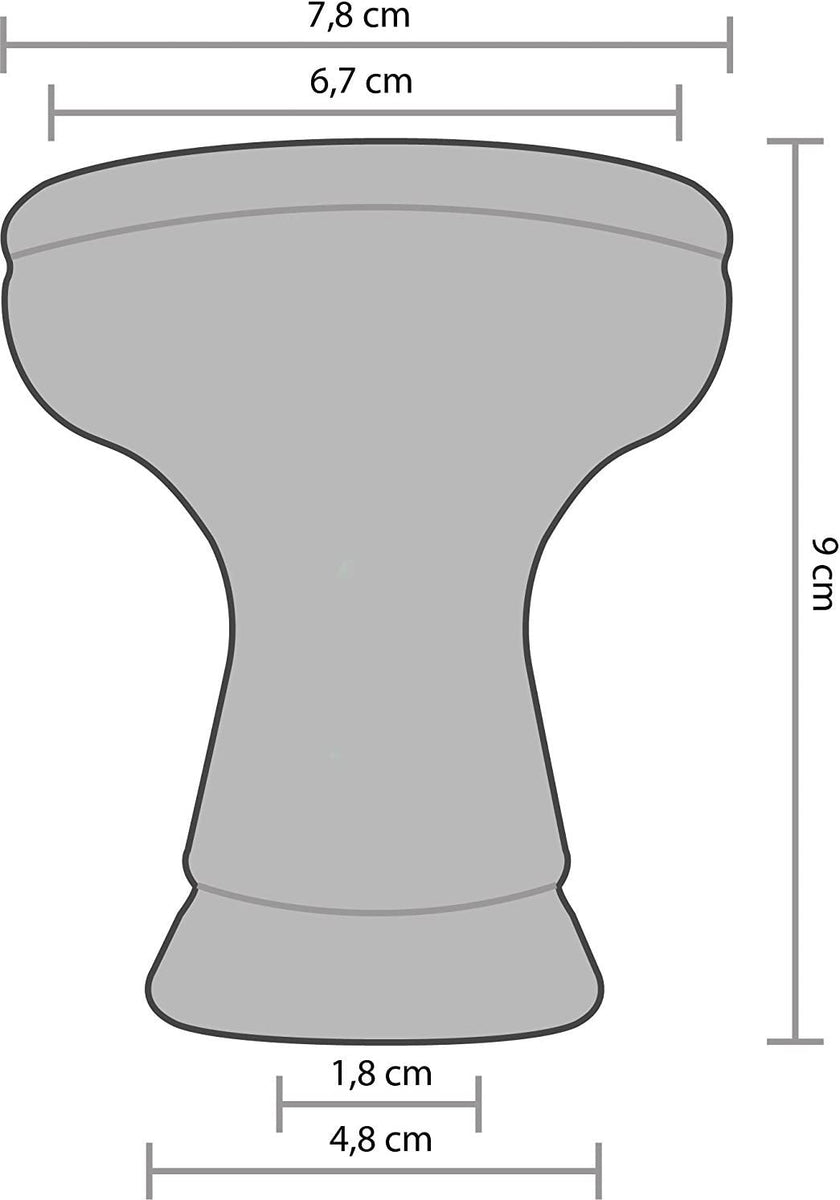 Silicone Hookah Bowl - Kitosun Silicone Phunnel Bowl with 7 Holes - S ...